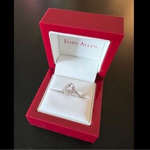 James Allen | Jewelry | Empty Engagement Ring Band James Allen | Poshmark